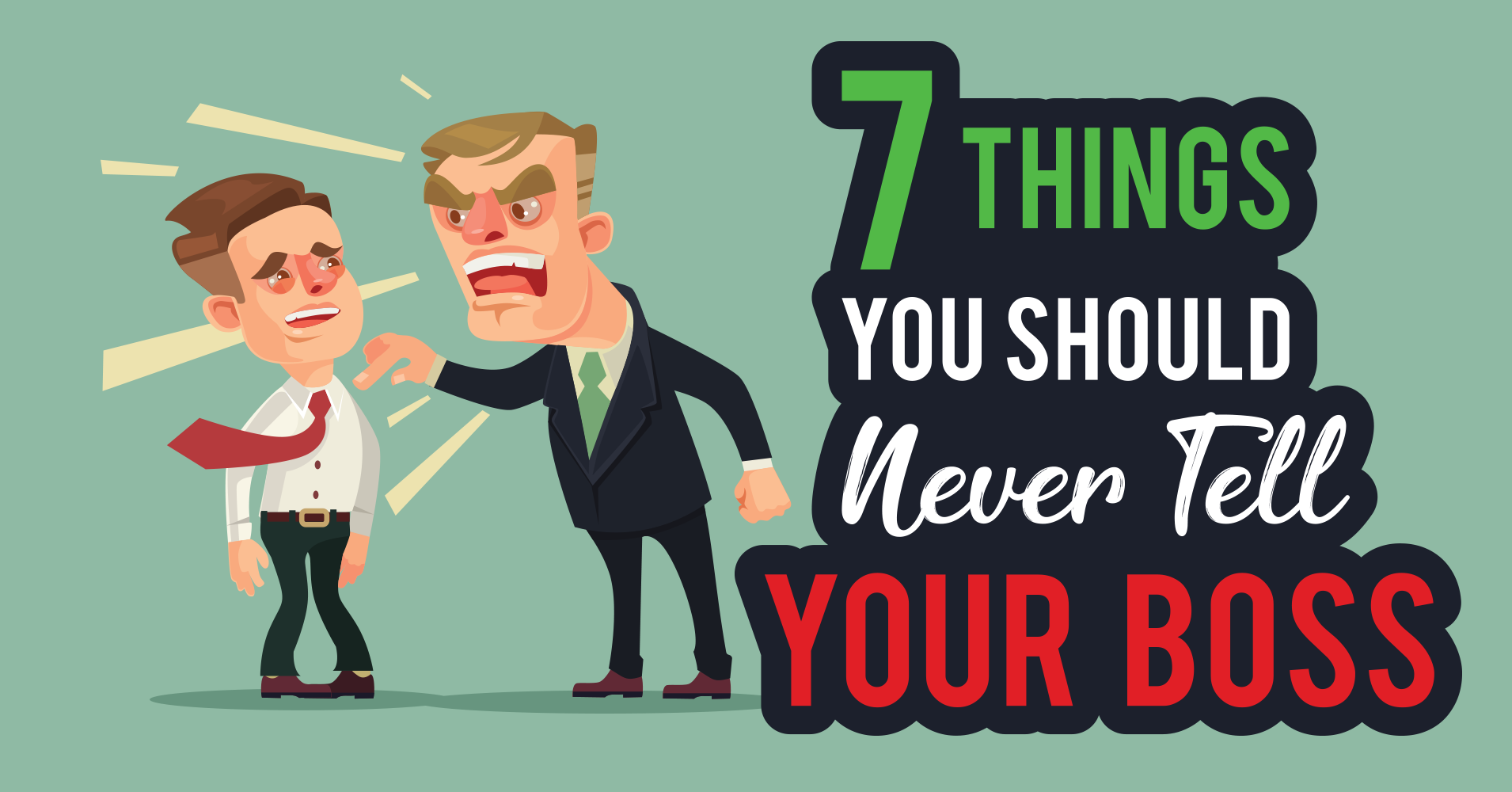 7 Things You Should Never Tell Your Boss - Article - Quizony.com 7 Things You Should Never Tell Your Boss - Article - Quizony.com