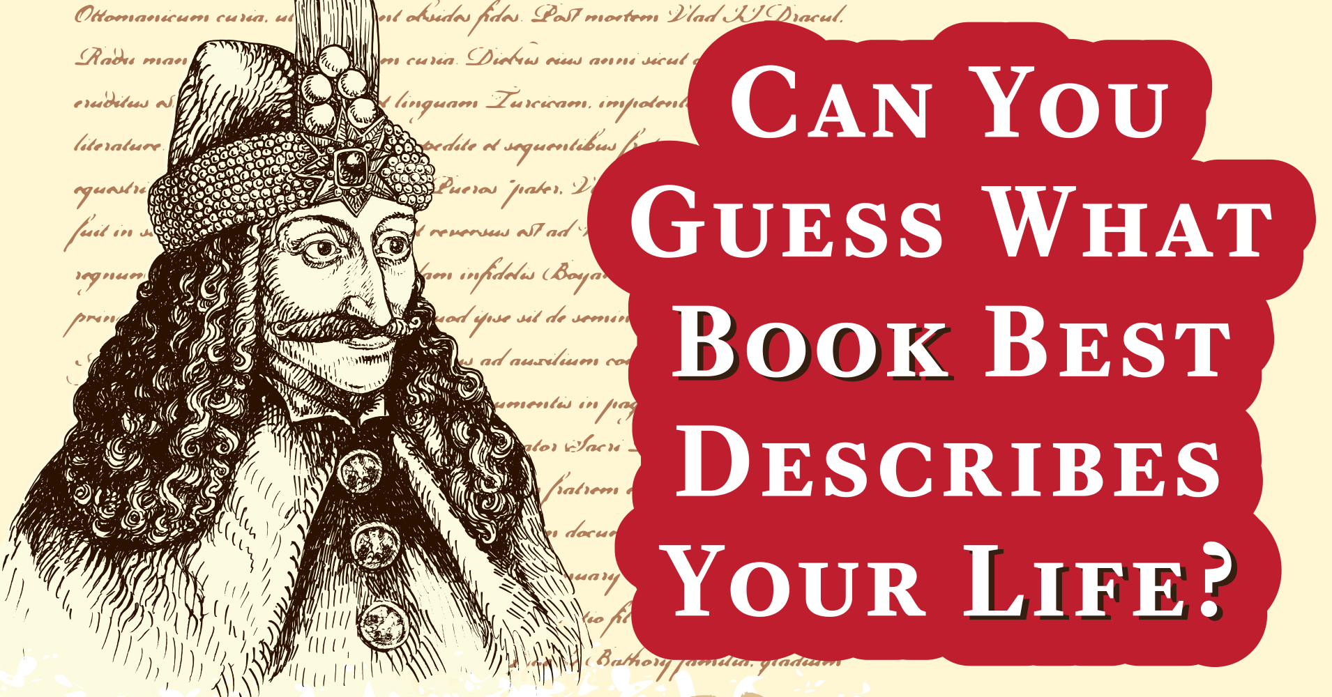 Can You Guess What Book Best Describes Your Life? - Quiz