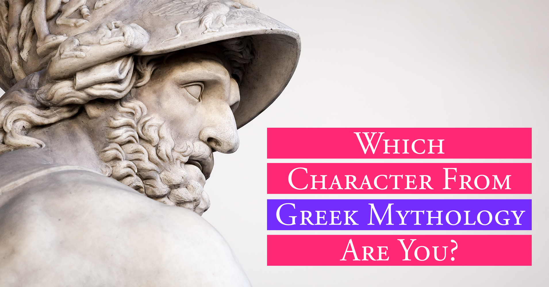 Zesty Quiz Which Figure From Greek Mythology Are You